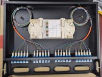 China CATV LAN WAN Fiber Optic Patch Panel SC UPC Rack Mount for sale