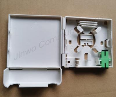 China OEM FTTH Distributiedoos 2 Plaat van de de Kabelmuur van de Havensvezel de Optische Te koop