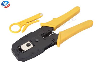 Cina Kit di utensili di piegatura RJ45 RJ12 Rj11 della rete della maniglia di acciaio al carbonio in vendita
