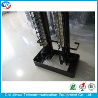 China 700 Pair 2 Column Floor Network Cabinet Krone Module Back Mount Rack for sale