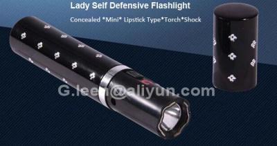 China Concealed Lady and Child Personal Protective Strong Flashlight,High Voltage Electric Shock for sale