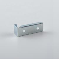 China 1.5mm Thickness Metal Wall Brackets White Customizable Length Easy Installation for sale