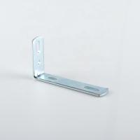 China 1.5mm Thickness Metal Wall Brackets White Customizable Length Easy Installation for sale