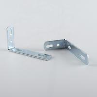 China 1.5mm Thickness Metal Wall Brackets White Customizable Length Easy Installation for sale