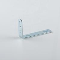 China 1.5mm Thickness Metal Wall Brackets White Customizable Length Easy Installation for sale