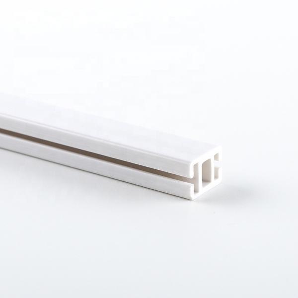 Quality Curtain Accessories PVC Roller Blind Bottom Rail for Curtain Poles Tracks Accessories for sale