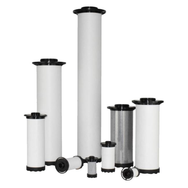 High Efficiency Compressed Air Filter - Side View