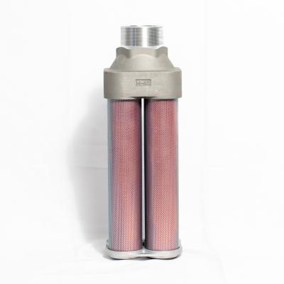 China Seca de aire de aleación de aluminio Muffler G1/2' Medio de papel no corrosivo en venta