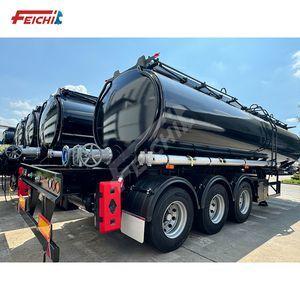 China China 3-4 Axle Aluminium Steel Fuel Tank Trailer 40000 Liters Liquid New or Used Fue Loil Tanker Semi Trailer for Sale for sale