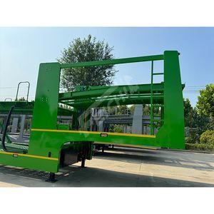 China Factory Direct Sales 3 Axles 4-8 Cars Vehicle Transport Double Decker and Multi Position Car Semi Trailer Car Carrier Truck Trailer for Sale for sale