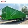China Tri-Axles Bulk Cargo/ Foods Transport Steel Box Semi Trailer Enclosed Van Semi Trailer Truck Trailer for Sale for sale