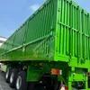 China Tri-Axles Bulk Cargo/ Foods Transport Steel Box Semi Trailer Enclosed Van Semi Trailer Truck Trailer for Sale for sale