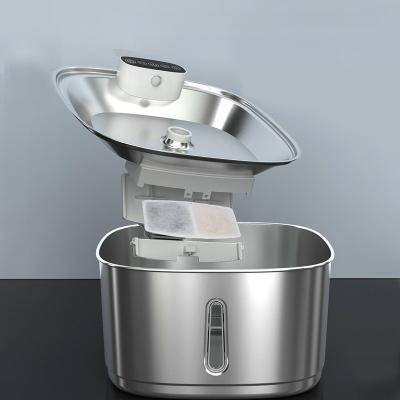 Cina Dispensatore di acqua in ceramica per animali domestici di grande capacità Controllo odore resistente ai batteri in vendita