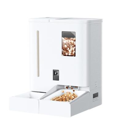 Cina Alimentazione automatica per animali domestici senza filtro Controllo assistente vocale in vendita