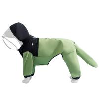China Windproof Cuffs Quick-drying Hooded Lightweight Dog Raincoat Scratch-resistant for sale