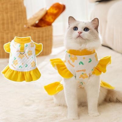 Cina Glow In The Dark Pet Wear Abbigliamento Buttone Free Design Abbigliamento per gatti estivo in vendita