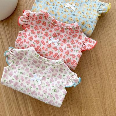 Cina Protezione UV Abbigliamento colorato per animali da compagnia Respirante di cotone per gatti Indossare abito leggero in vendita
