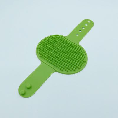 Cina Strumenti per la pulizia degli animali domestici in silicone senza lattice Guanti da lavaggio impermeabili Antislip SGS testato in vendita