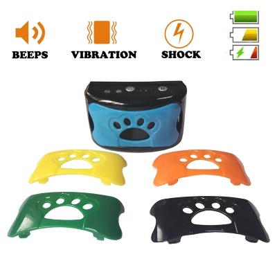 Cina Scuola di obbedienza Collare di shock regolabile per animali da compagnia Collare di addestramento per cani bluetooth impermeabile in vendita