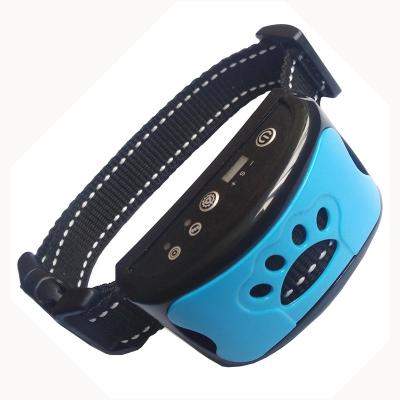 China Scuola di obbedienza Collare di shock regolabile per animali da compagnia Collare di addestramento per cani bluetooth impermeabile for sale