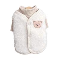 China Winter Jacket Soft Cat & Dog Clothes Embroidered Pattern Reflective Strips for sale