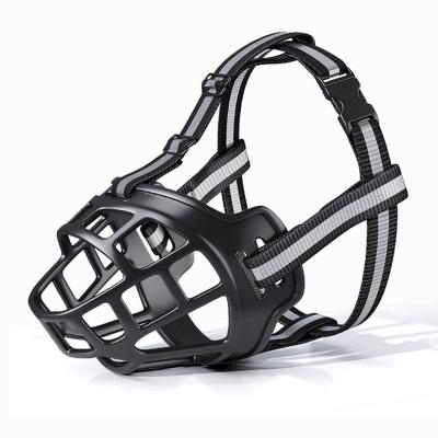 China Soft Silicone Dog Muzzle Anti-Licking Anti-Messing Allow Drinking & Panting for sale
