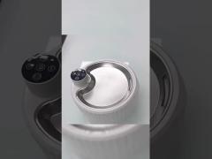 Stainless Steel Base Food Grade Silicone Pet Drinking Machine Whisper-Quiet