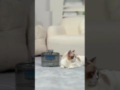 Gravity Flow Design Fontana elettrica per animali domestici con sensore intelligente di sterilizzazione UV