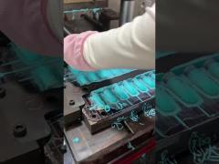 생분해성 섬유 애완동물 청소 도구 딥 클리닝 탈취 실리콘 핑거 브러쉬