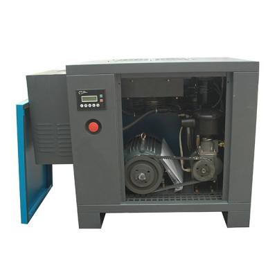 China Frequency Converter PM VFD Rotary Screw Air Compressor 20HP 15KW ZAKF Series for sale