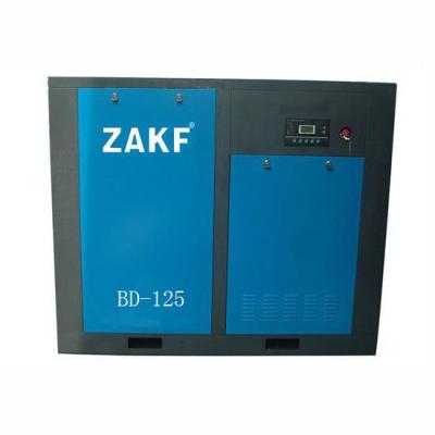 China 125HP Rotary Screw Air Compressor Blue  90KW Direct Air Cooling for sale