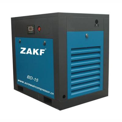 中国 11KW小型産業ねじ空気圧縮機機械、ねじ様式の空気圧縮機 販売のため