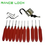 China Hook 12pcs Hook Set Locksmith Hardware Tools Multi-Function With Box for sale
