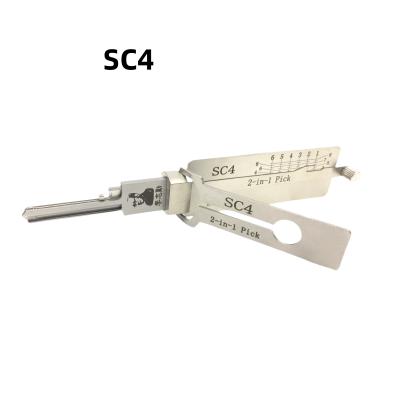 China SC4 Model Lishi 2-in-1 Tool with Metal Material for Non-Destructive Entry in Door Locks for sale