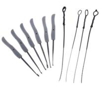 China 6PCS Metal Lock Pick Set Model RC12 Professional Locksmith Tools for sale
