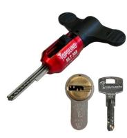 China Topolino MLT 3DS Decoder Tool with Mechanical Feedback Analysis and Dual-Sensory Feedback Loop for Locksmith Tools Model RC33 for sale