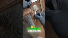 Black Door Lock Picking Set Universal Locksmith Lock Picking Tools