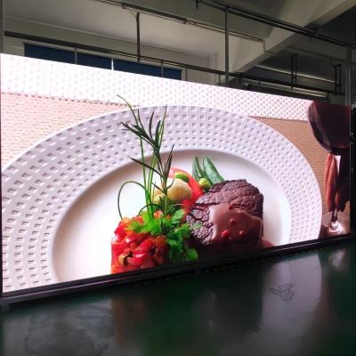 Китай Внутренний рекламный светодиодный дисплей с литой алюминиевой шкафкой и углом обзора 140 ° продается