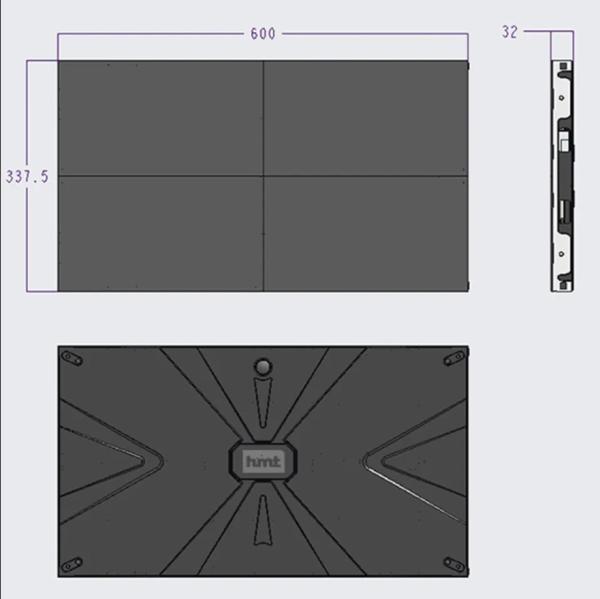 Quality 250mm*250mm Panel Size IP30 Indoor LED Display Screen For Conference And for sale