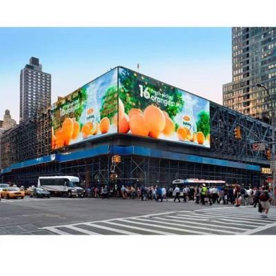 China Vollfarbiges Outdoor-LED-Digitaltafel P4.8 für Werbevideowandanzeigen zu verkaufen