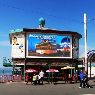 China Buiten Led Display Screen Buiten Full Color Aluminium Cabinet LED Panel Board Voor reclame Publiceer P4.8 Te koop