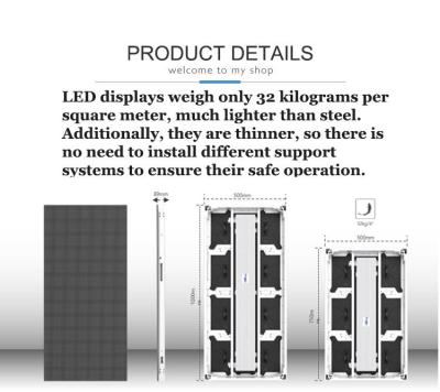 China Buiten Led Display Screen Buiten Full Color Aluminium Cabinet LED Panel Board Voor reclame Publiceer P4.8 Te koop