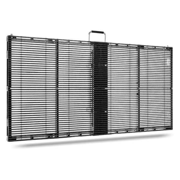 Quality Flexible Soft Curved Curtain Transparent LED Screen 4500cd/M2 Brightness For for sale