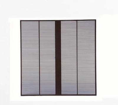 Cina 140° angolo di visione interno P3.9 vetro trasparente finestra LED video schermo da parete 1000*1000mm in vendita