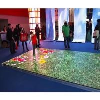 China Interactive Dance Floor LED Display P3.9 P4.8 2.0T Load Capacity Floor Panel for sale