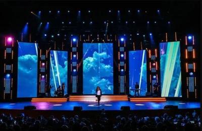 China Rental LED Screen P3.91 SMD Full Color  Die Casting Cabinet Indoor LED Display Screen Module for sale