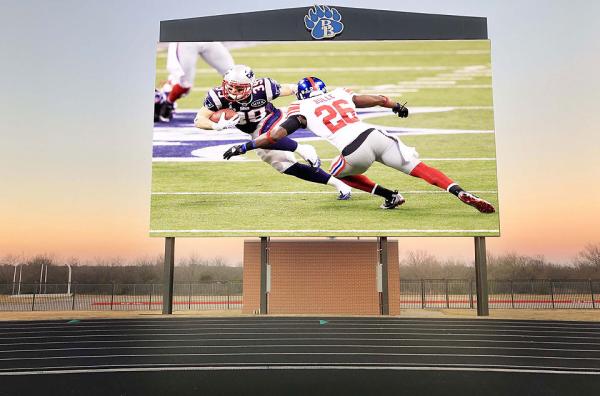 Quality Outdoor LED Screen SMD1921 P4.8mm Outdoor Fixed LED Display Full Color LED Panel for sale