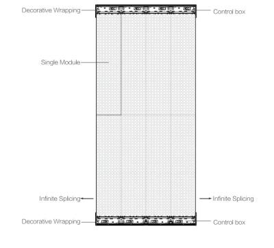 China IP31 Ecrã LED transparente em painéis de vidro Film adesivo para janela à venda
