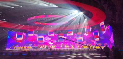 Cina 250mm*250mm P2.5 LED Video Wall per sfondo di scena interno ed esterno in vendita