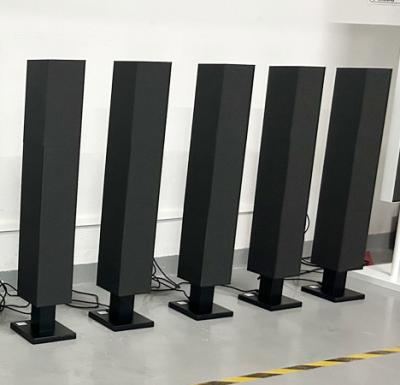 China Creative Shape LED Sign Board Custom Size 4-Sided P3 LED Screen Column A008 Te koop
